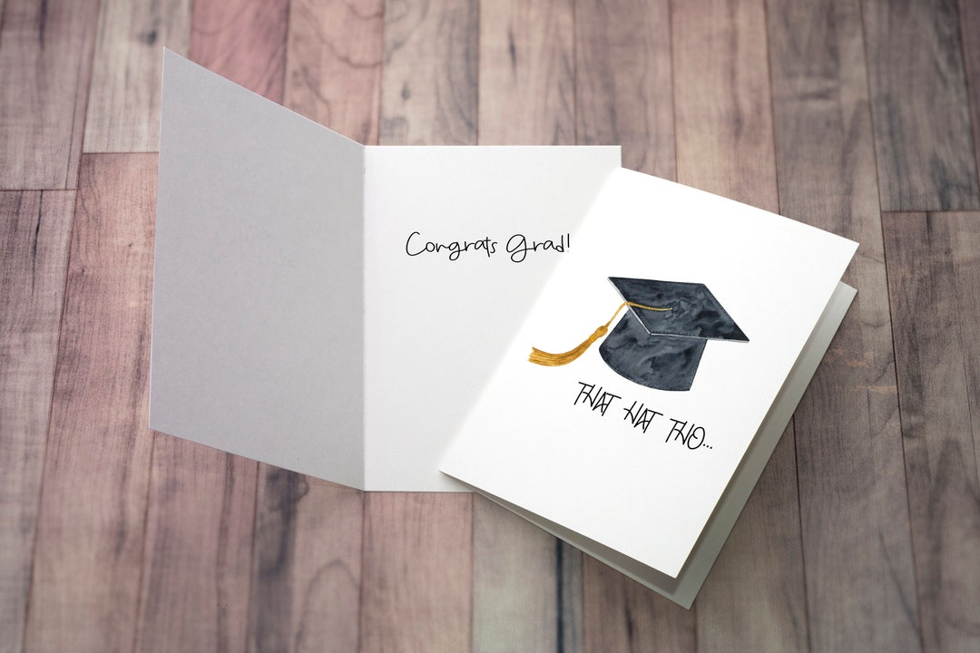 Graduation Card | Funny Graduation Card | College Graduation | High ...
