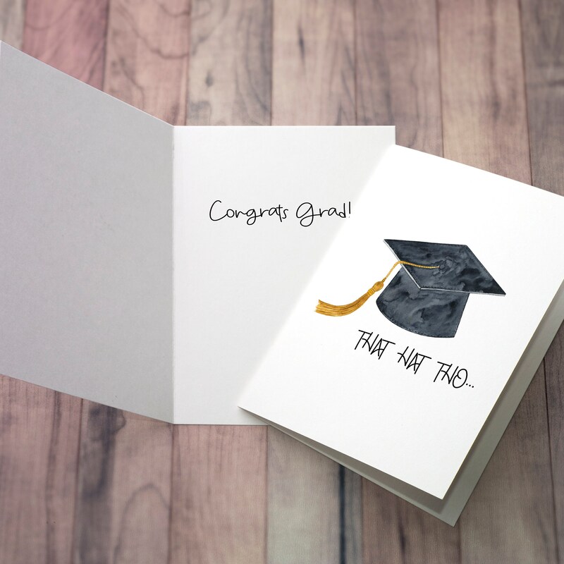 Funny Grad Card - Etsy