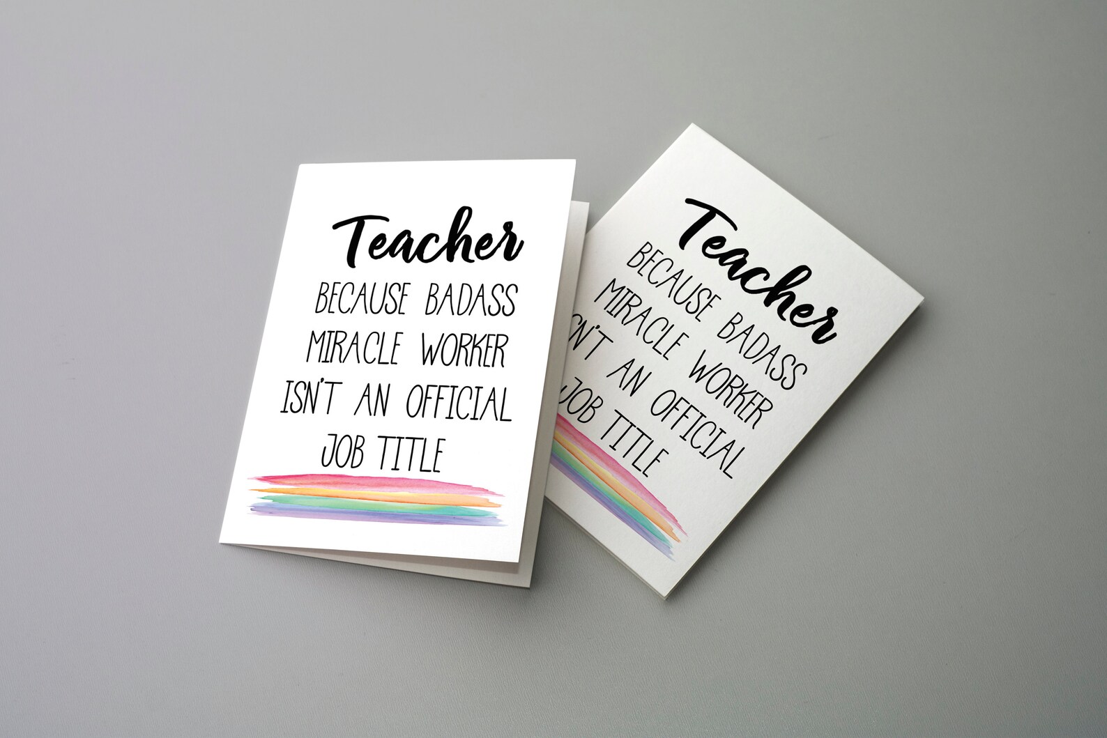 Teacher Card Funny Teacher Card Teacher Appreciation Card | Etsy