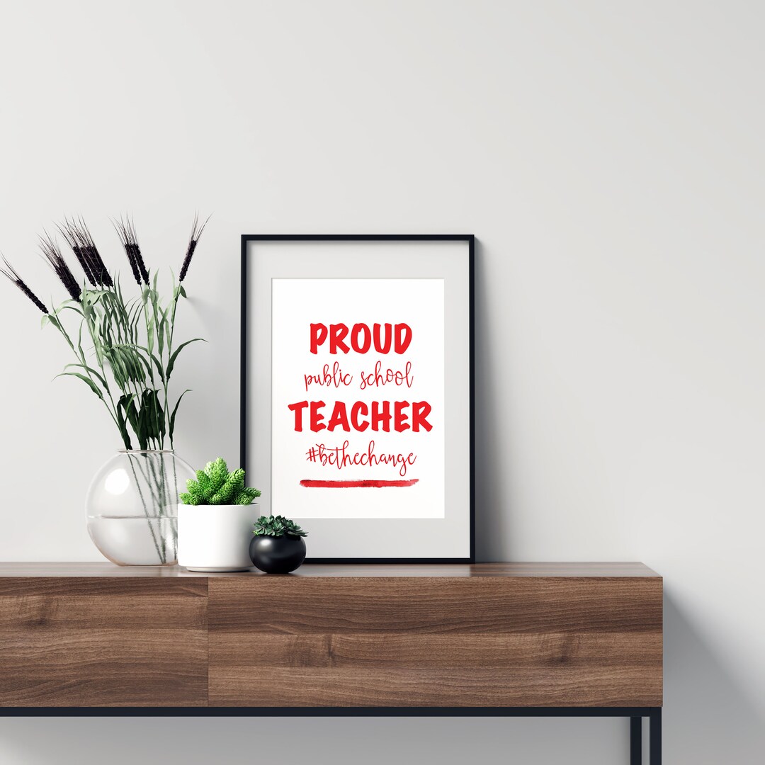 Proud Public School Teacher | Teacher Appreciation | Teacher Gift ...