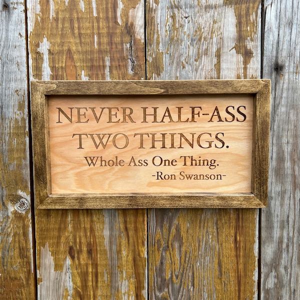 Ron Swanson - Etsy