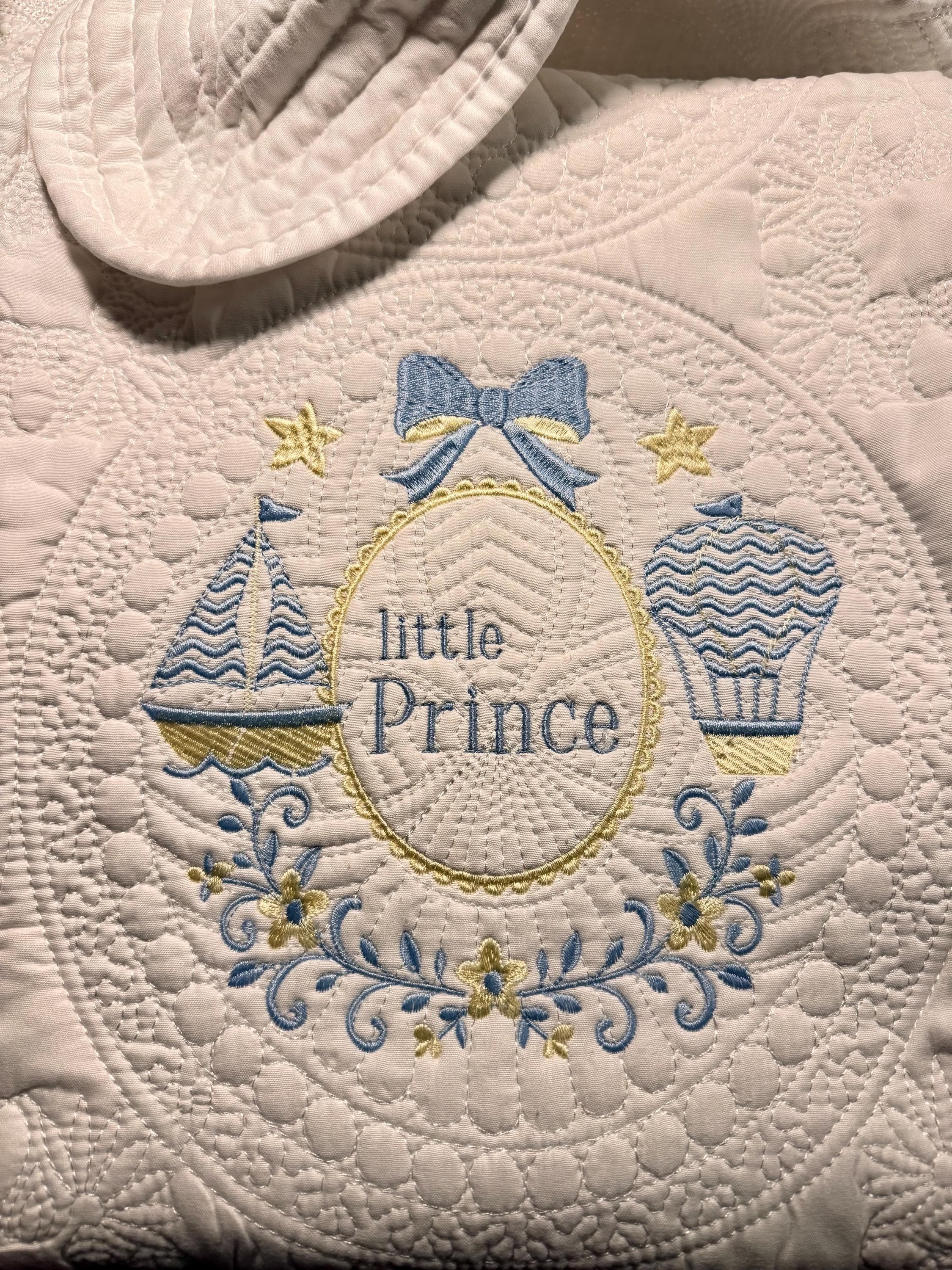 Monogram Frame for Baby Boy Embroidery Designіs File, Nautical Hot Air ...
