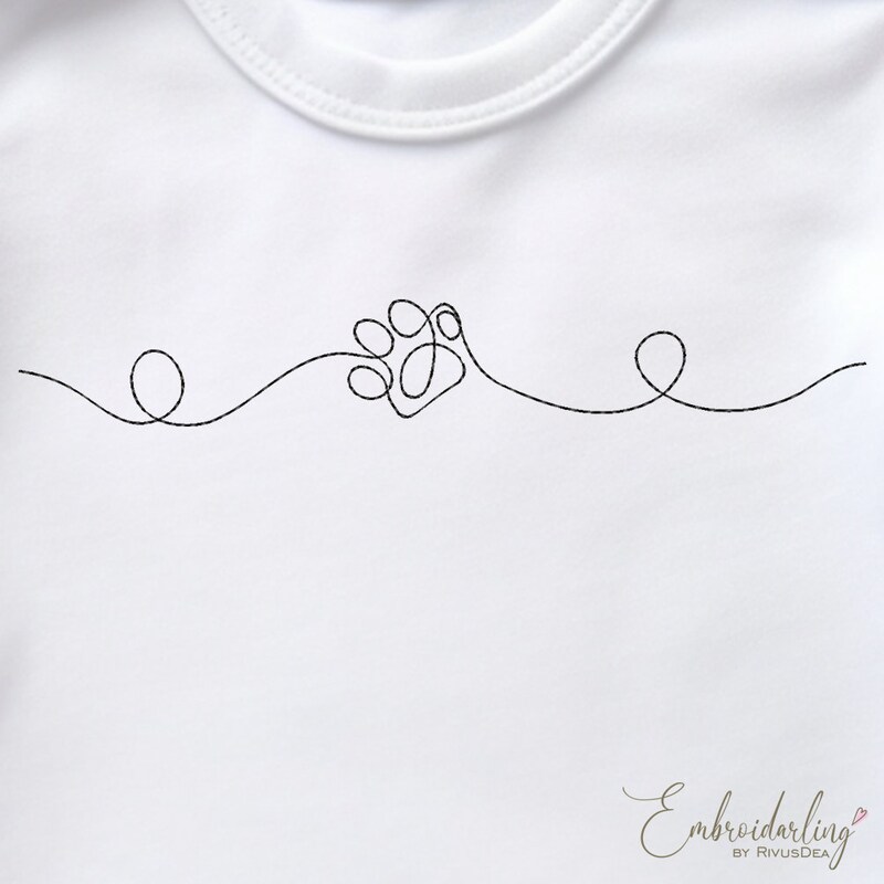 One Line Embroidery - Etsy