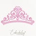 Princess Tiara Embroidery Design: Crown Pattern (digital Download) - Etsy