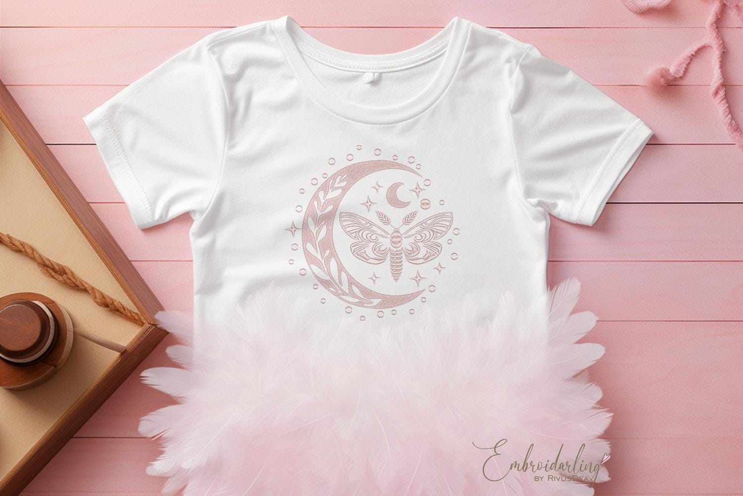 Gothic Fairycore Machine Embroidery Designs, Celestial Magic, Witchy ...