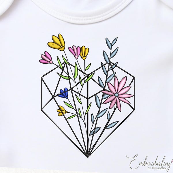 Geometric Embroidery - Etsy