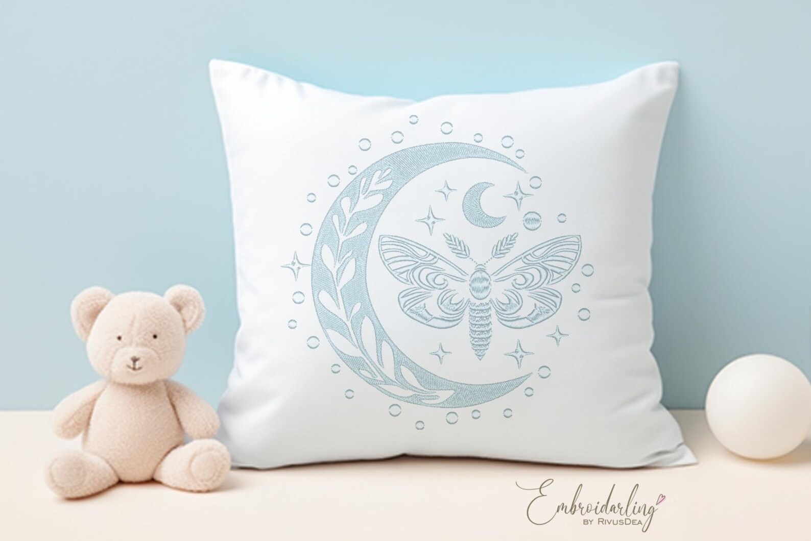 Gothic Fairycore Machine Embroidery Designs, Celestial Magic, Witchy ...