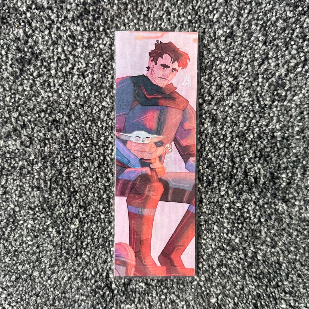 Mandalorian Din and Grogu Bookmark - Etsy