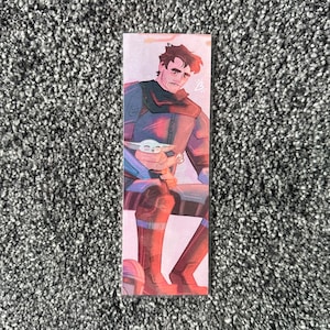 Mandalorian Din and Grogu Bookmark - Etsy