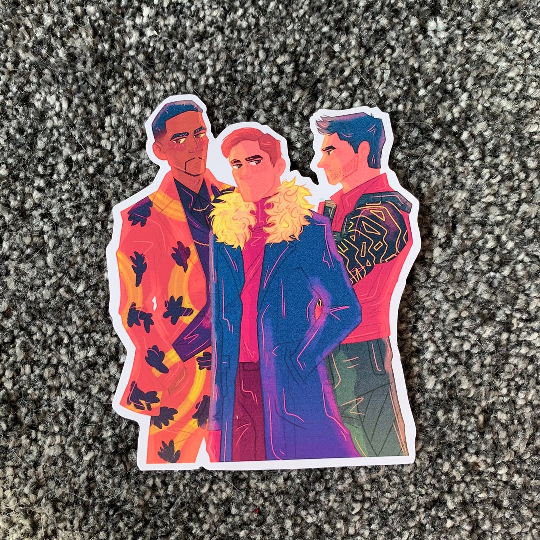 Madripoor Sam Bucky and Zemo Waterproof Vinyl Sticker - Etsy