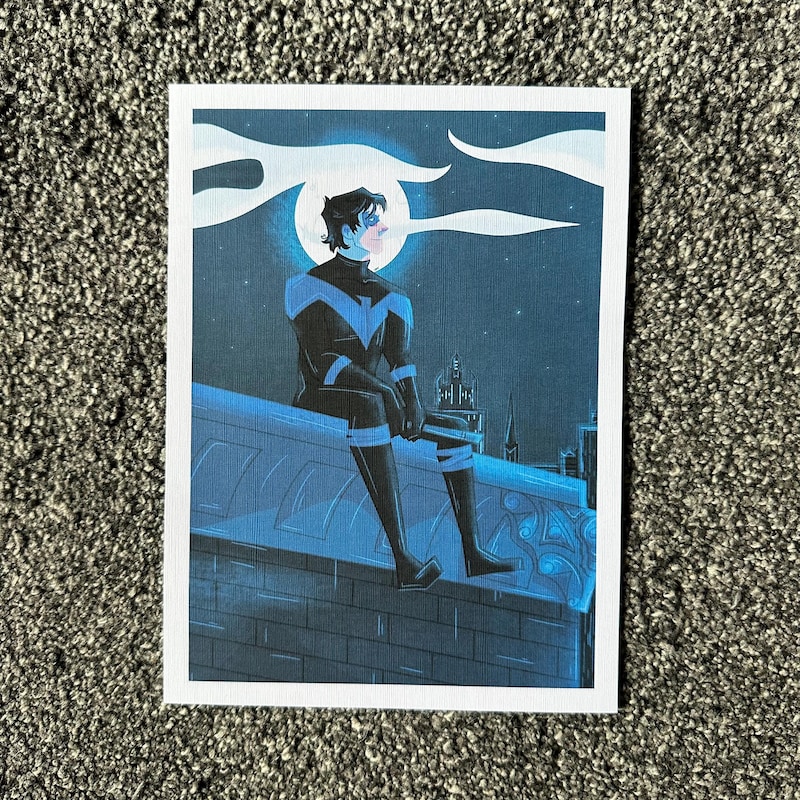 Nightwing Comic Poster - Etsy
