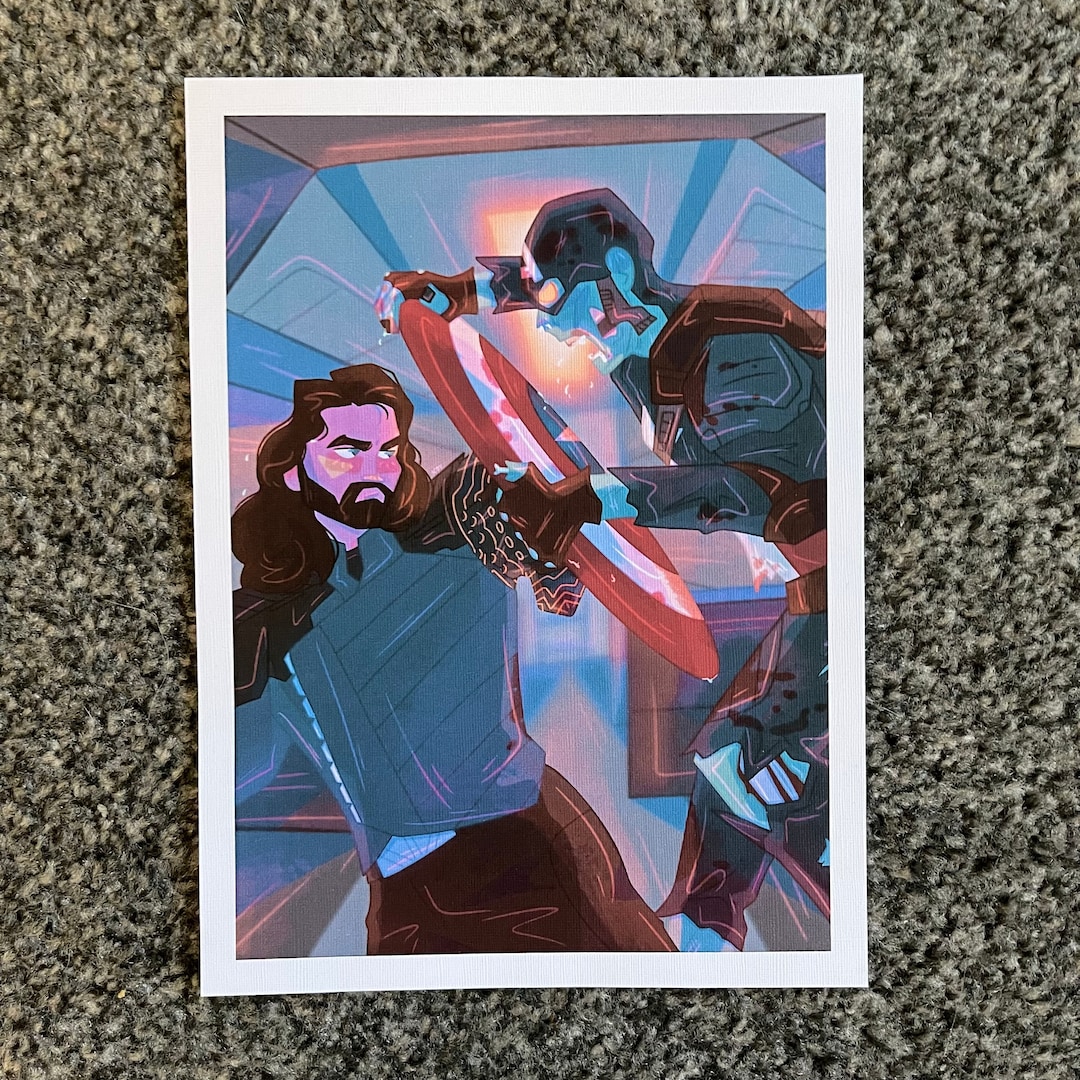 Bucky What If Zombies Print - Etsy