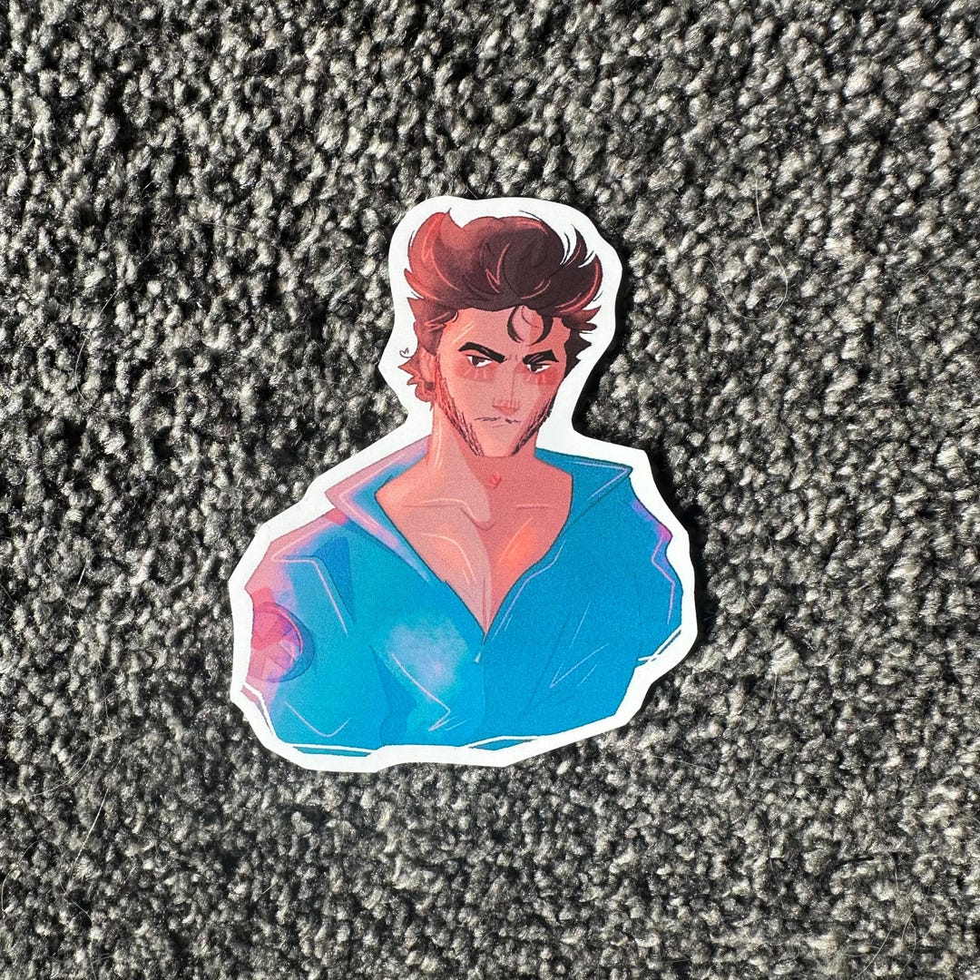 Wolverine Logan Hoodie Waterproof Vinyl Sticker - Etsy
