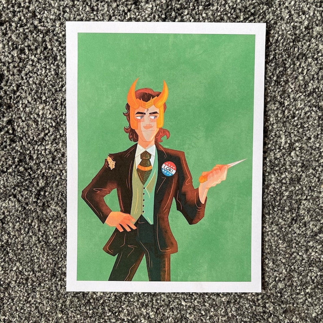 President Loki Vote Print - Etsy
