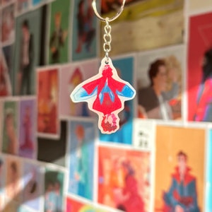 Spiderman Peter Parker Keychain - Etsy