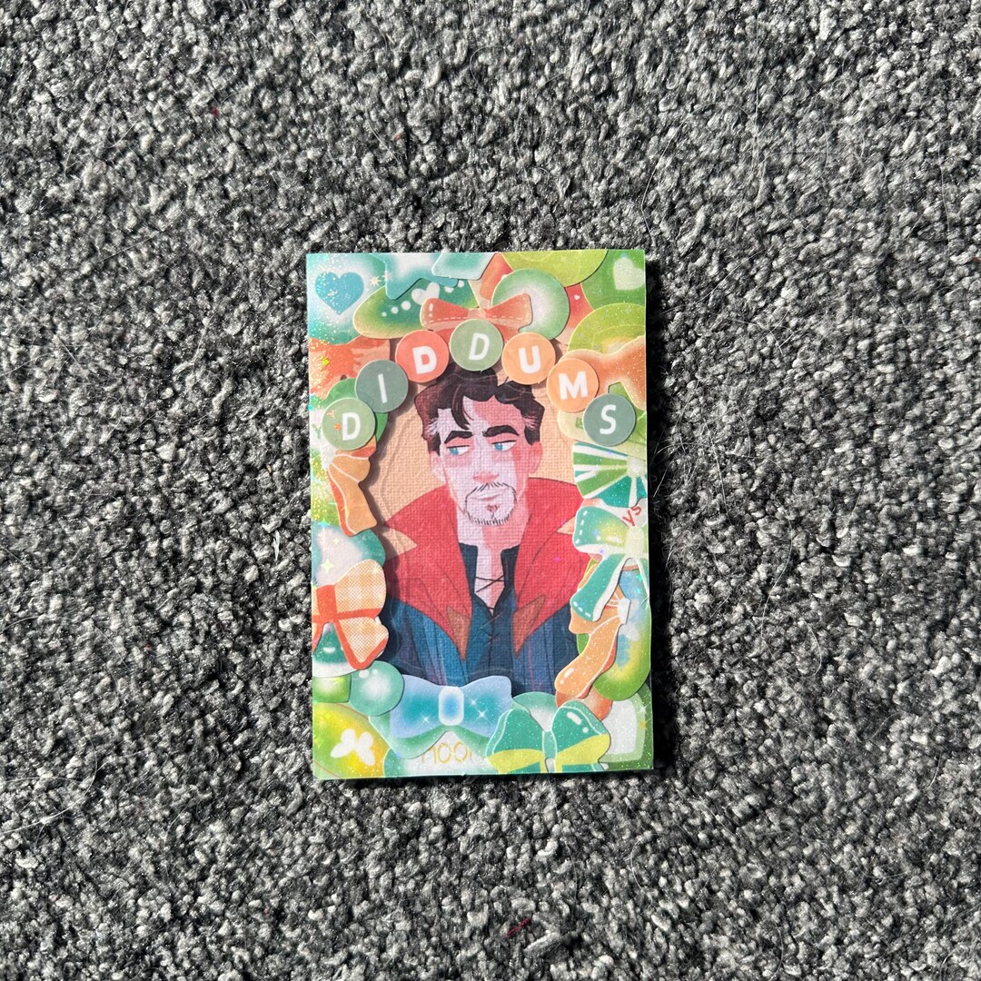 Doctor Strange Diddums Holographic Photo Card - Etsy