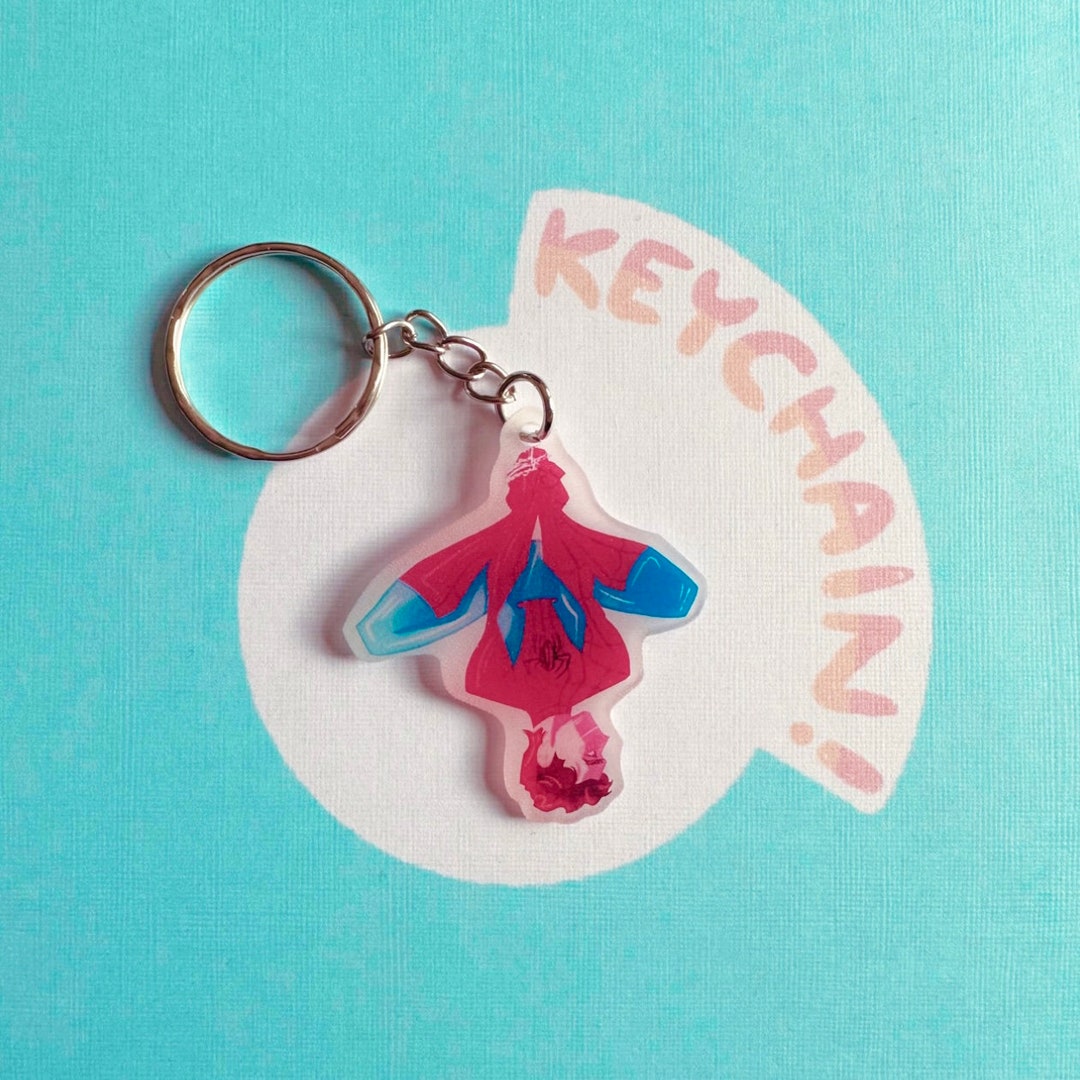 Spiderman Peter Parker Keychain - Etsy