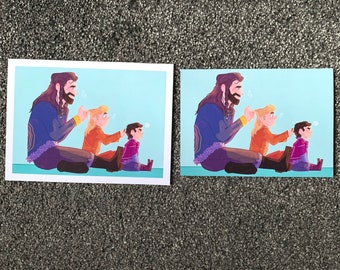 Line of Durin Waterproof Vinyl Stickers | Etsy