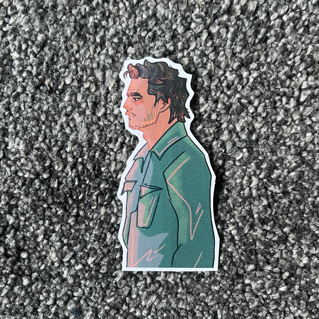 Joel Miller the Last of Us Waterproof Vinyl Stickers - Etsy
