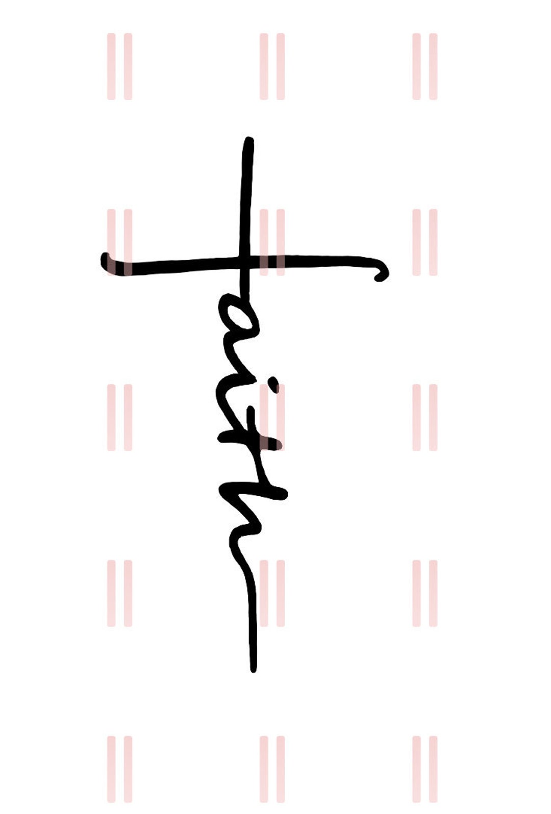 Faith SVG | PNG | DXF - Etsy