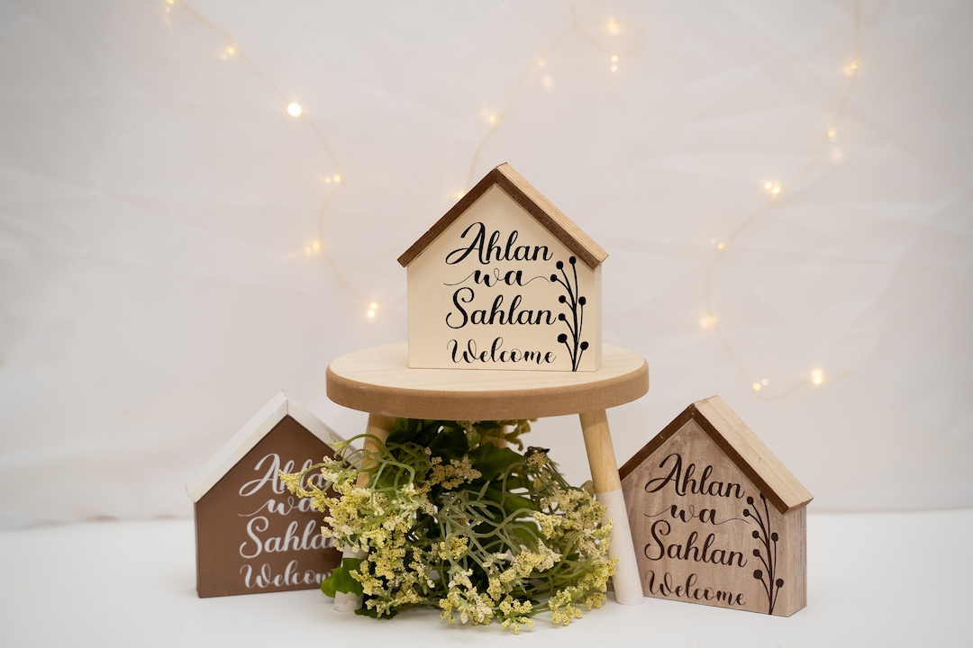 Ahlan Wa Sahlan, Arabic Welcome Sign, Elevate Your Farmhouse Style With ...