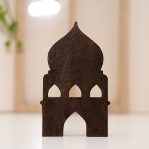 Ramadan Village, Wood Mosque, Islamic Home Decor, Mosque Village ...