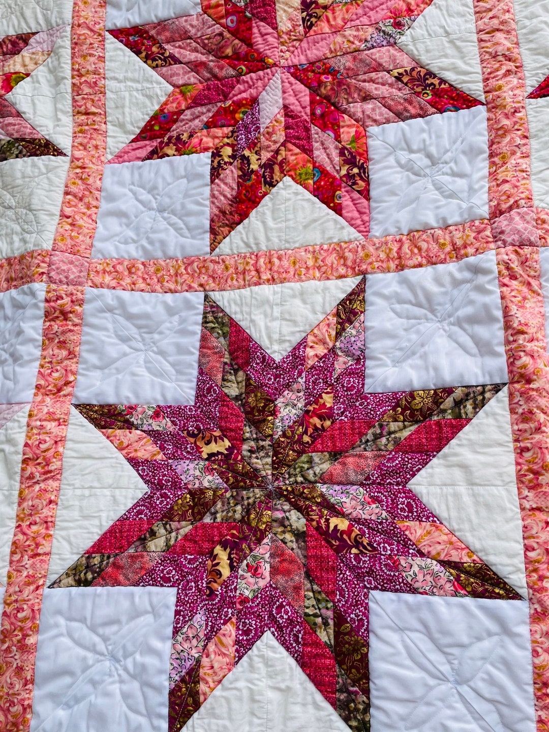 Stellapolis Stars Handmade Quilt - Etsy