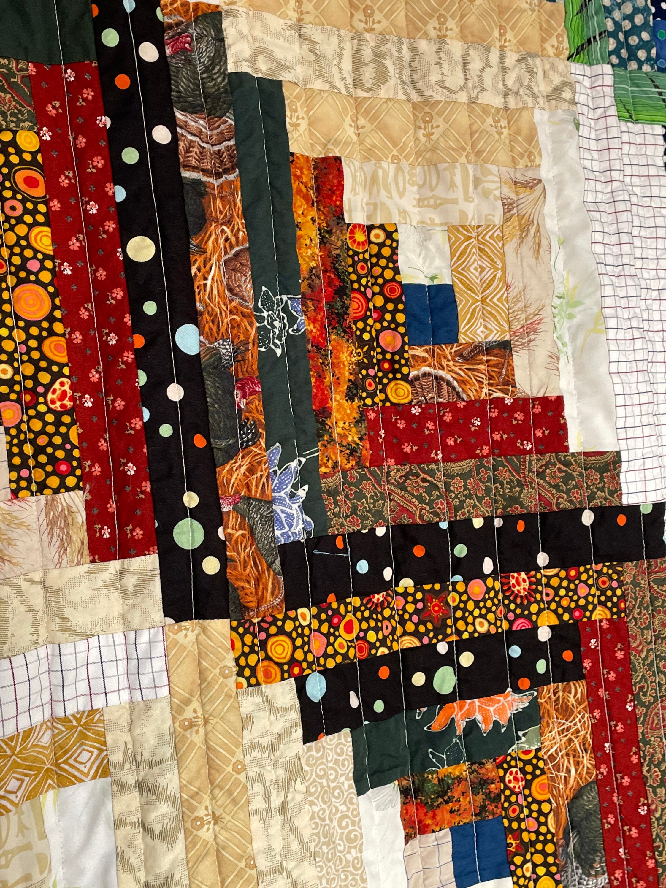 Colors of Iowa Log Cabin Quilt - Etsy