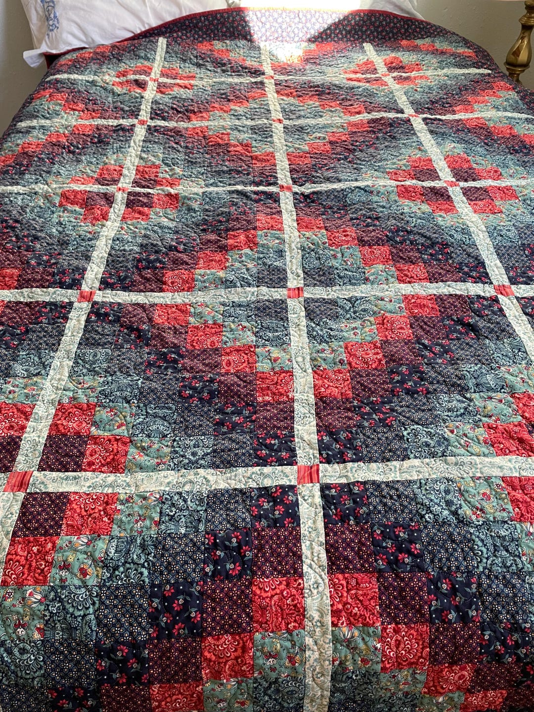 Paisley Around the World, a Handmade Quilt - Etsy