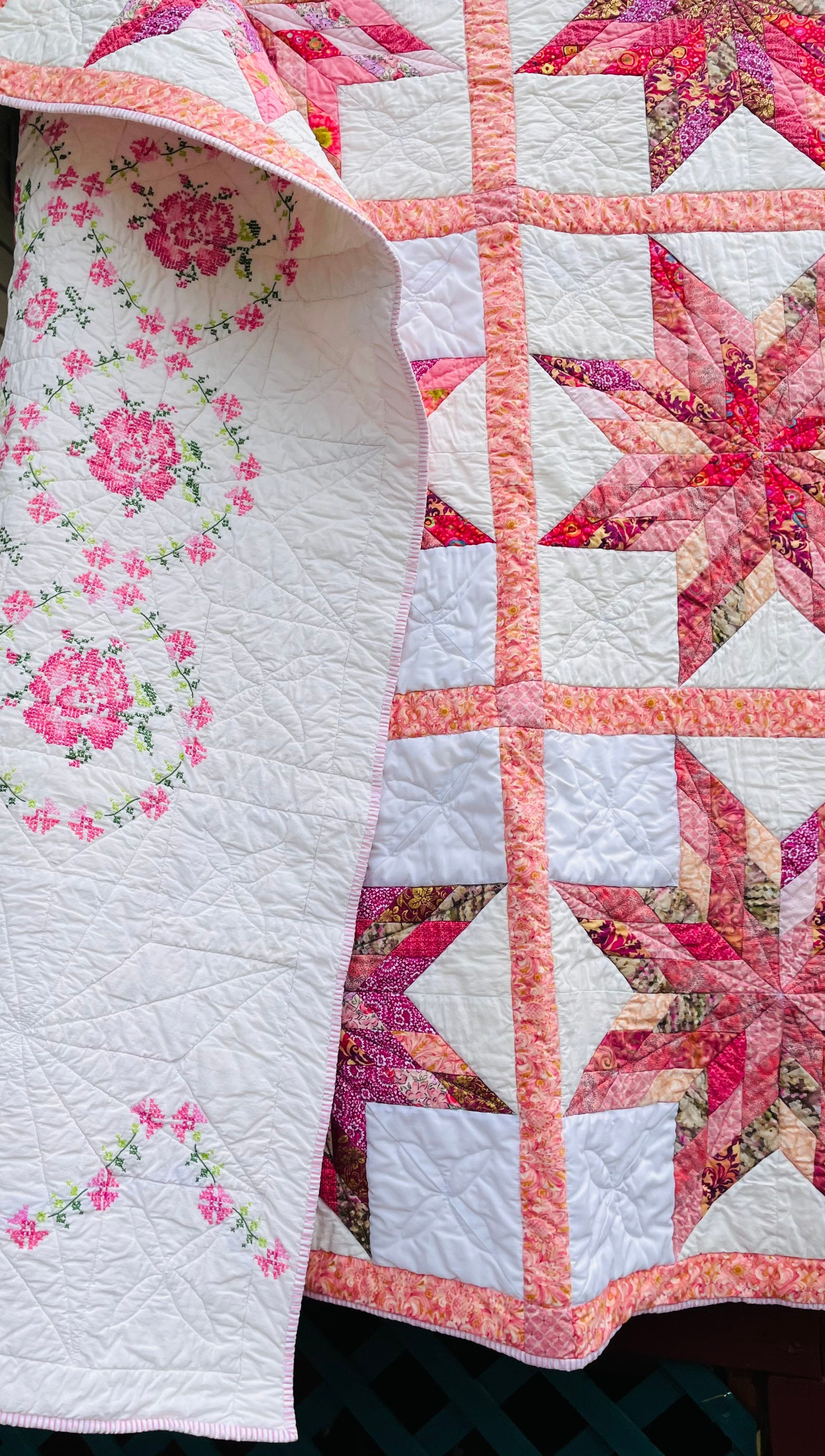 Stellapolis Stars Handmade Quilt - Etsy