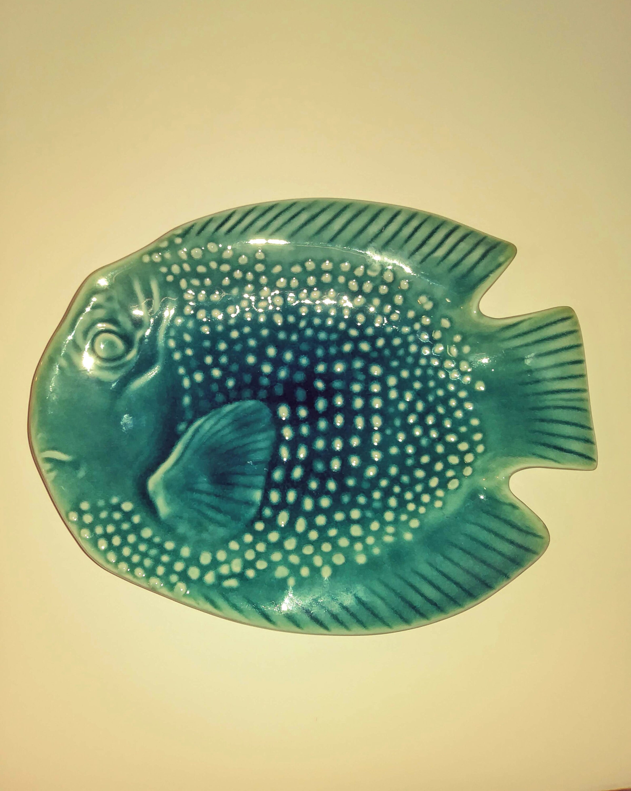 Vintage Ceramic Fish Serving Platter 1970s-80s Retro Kitsch - Etsy