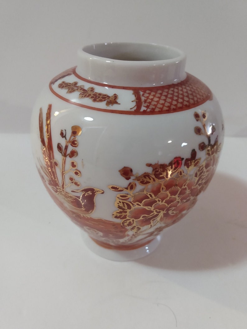 Vintage Small Asian Vase Decorated in Hong Kong Gift Chinese - Etsy