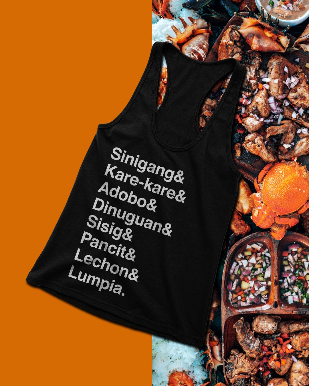 Filipino Comfort Food Tank Top | Filipino Pinoy Pride Women's Tank ...