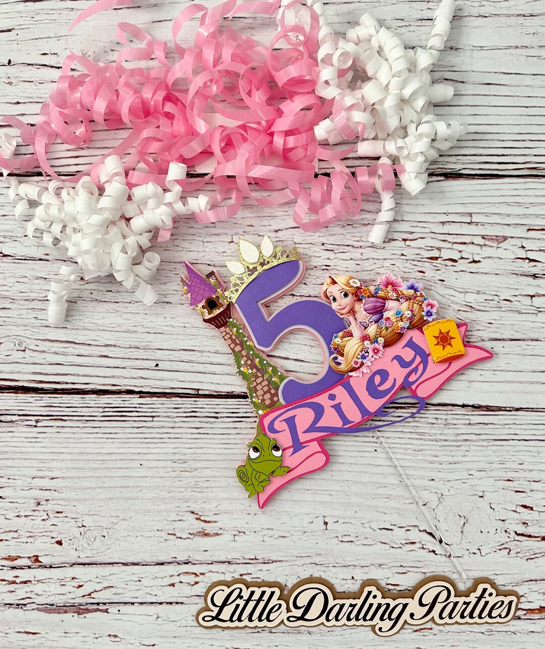 Tangle Cake Topper / Rapunzel Cake Topper / Tangled - Rapunzel ...