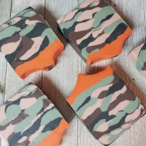 Camo Soap - Etsy