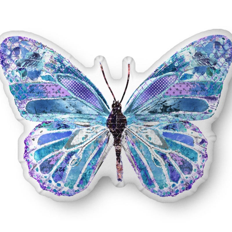 Butterfly Pillow - Etsy