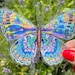 Butterfly in Bloom Sticker - Pretty Boho Insect Art - Pink Watercolor ...