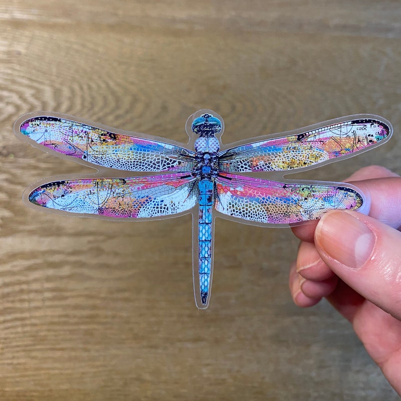 Dragonfly Sticker - Etsy