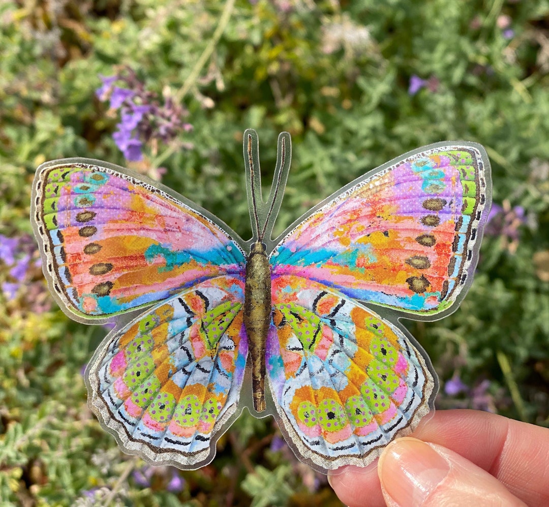 Celebration Butterfly Sticker - Pretty Boho Woodland Whimsical Summer ...