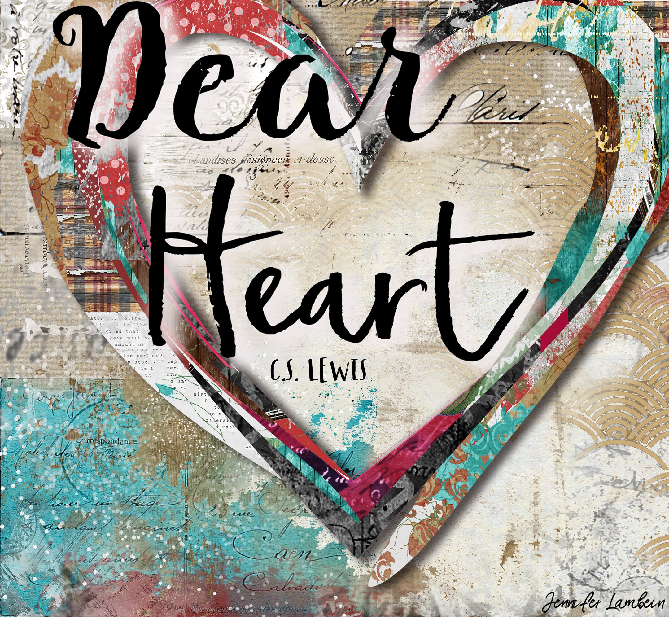 Rustic Heart Illustration