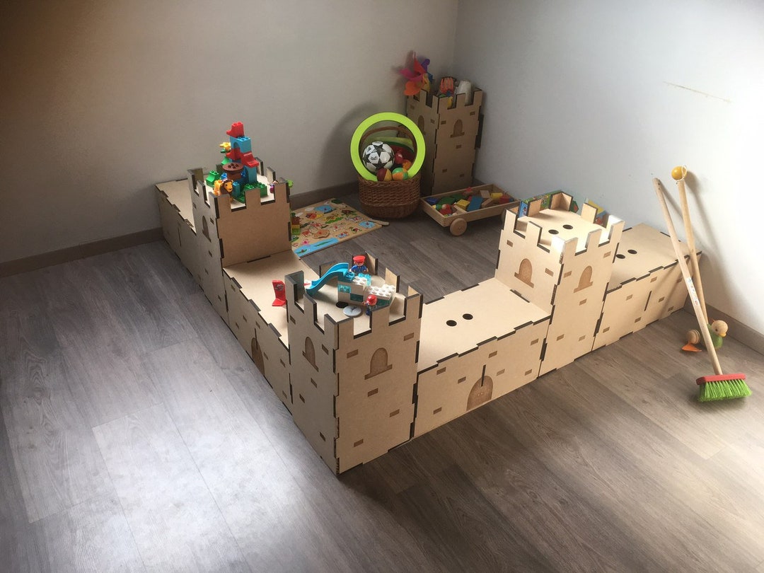 Toy Box CNC Interior Furniture Vector Graphics DXF for Laser Cnc and ...