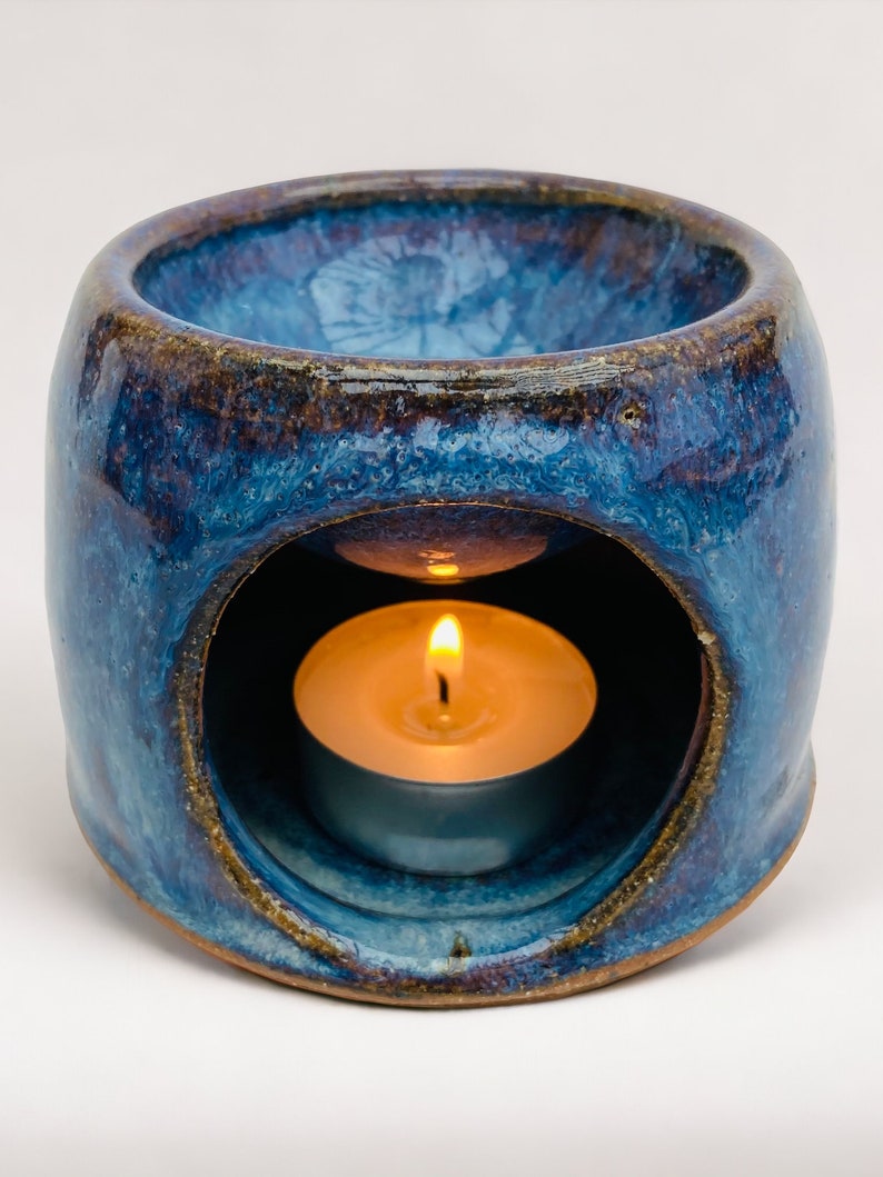 Handmade Oil Burner Essential Oil Burner Wax Burner Pottery Ceramic ...