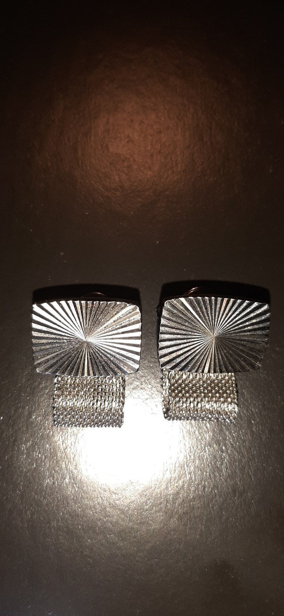 Cufflinks vintage years 70 - Gem