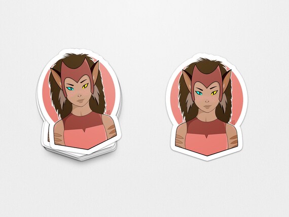 Catra She Ra She Ra Sticker Vinyl Sticker Catradora SPOP: | Etsy