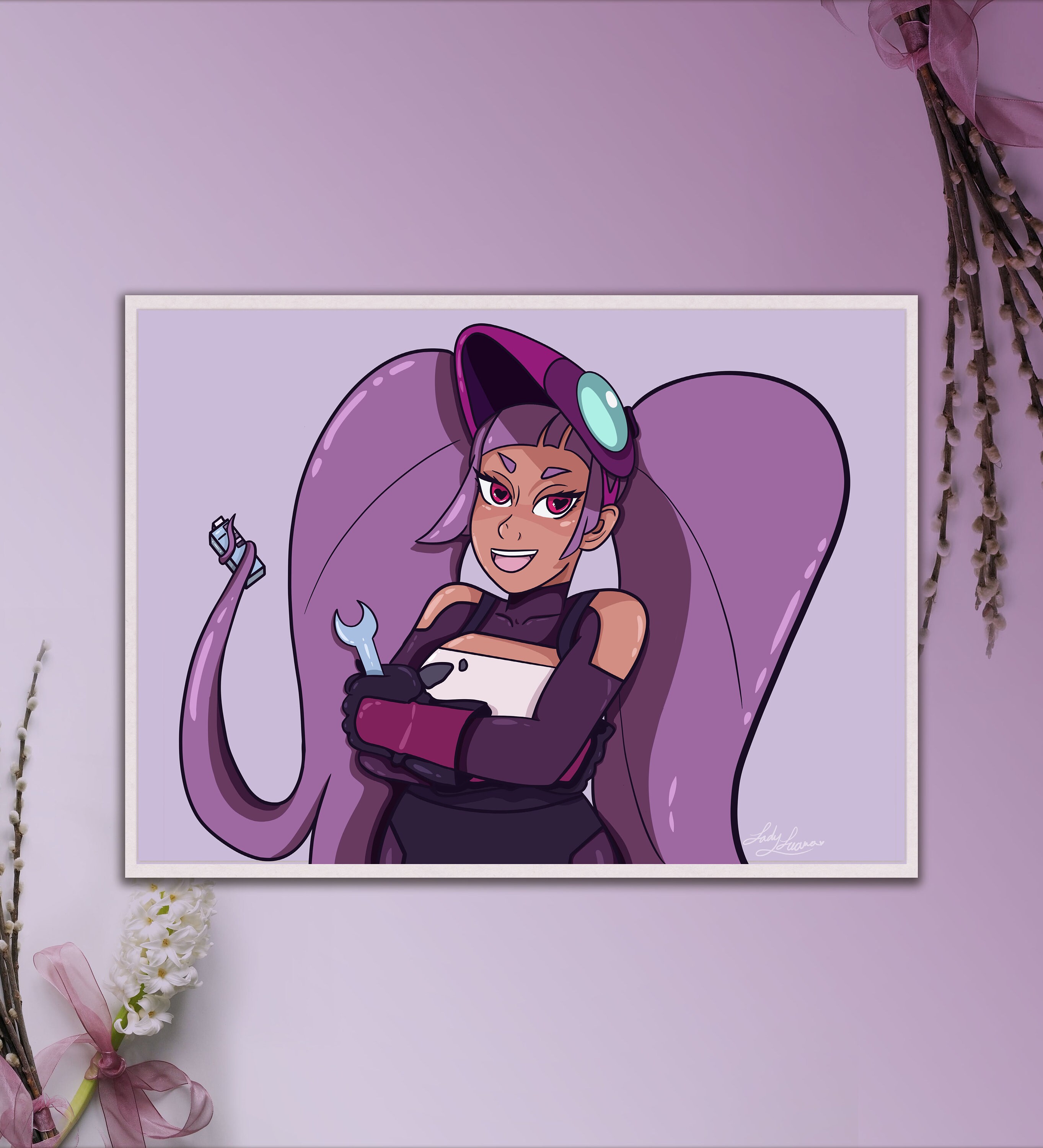 She Ra Prints Set 3 Catradora Entrapta Horde Catra Cartoon | Etsy