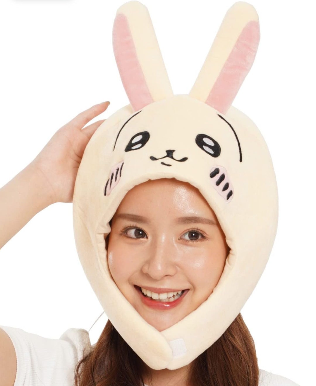 Usagi Chiikawa Cosplay Hat Fleece Costume Rabbit Cap Adult Size - Etsy