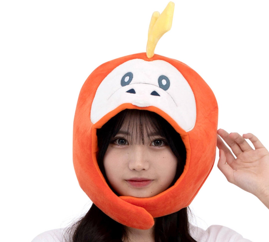 SAZAC Pokémon Fuecoco Cosplay Hat Fleece Costume Cap Adult Size - Etsy