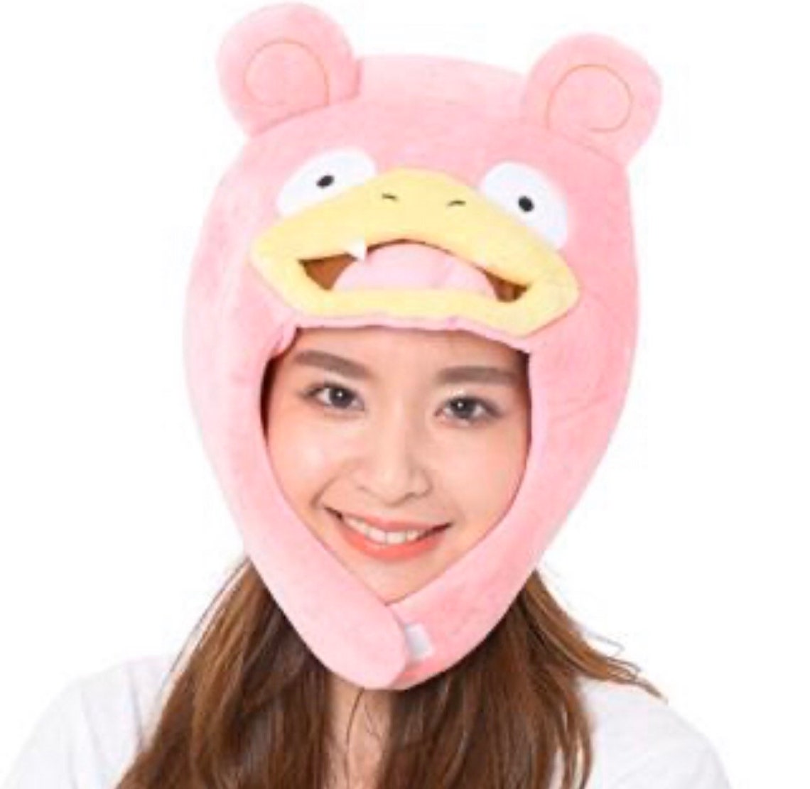 SAZAC Pokémon Slowpoke Cosplay Hat Fleece Costume Cap Adult - Etsy
