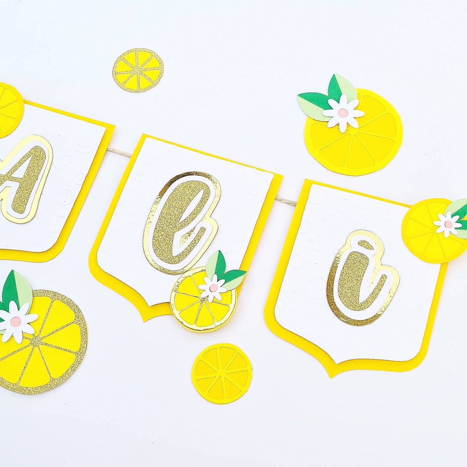 Lemon Banner Personalised Lemon Banner Personalised Banner - Etsy