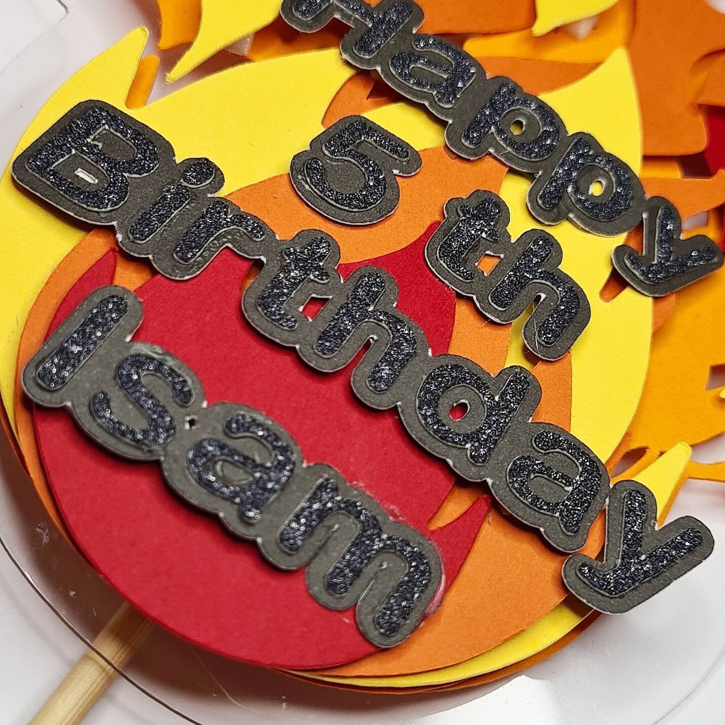 Flame Cake Topper Fire Cake Topper Flame Cake Topper - Etsy